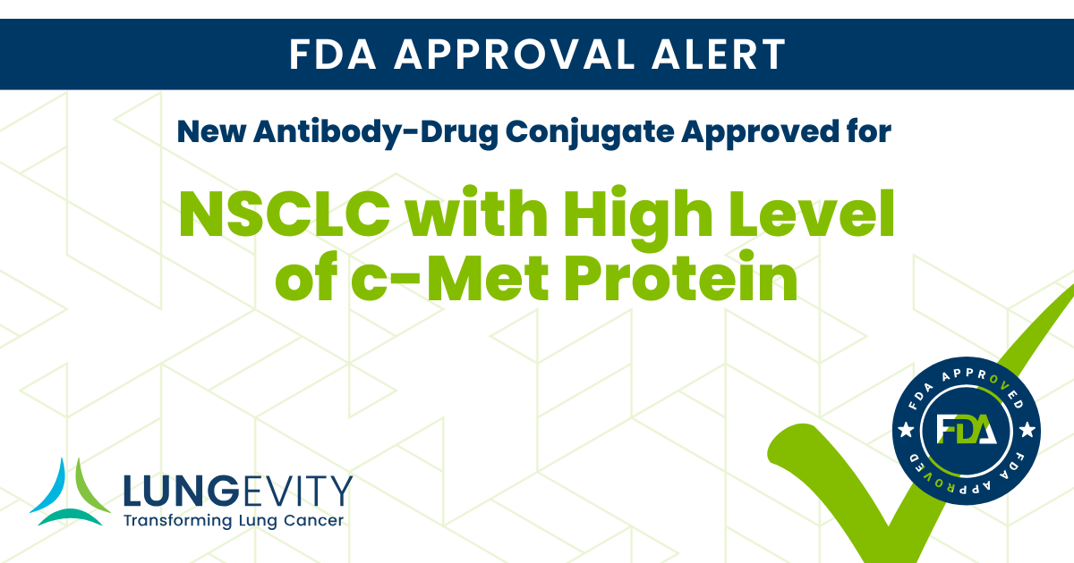 New Treatment Approved for NSCLC with High Level of c-Met Protein | Navigating NSCLC